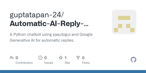 tapan gupta on linkedin github guptatapan 24 automatic ai reply