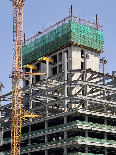 钢 混凝土混合结构实例（在建） 钢管