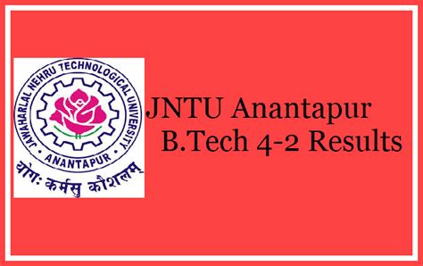 Jntua Btech 4 2 Results 2020 Regularsupply Mid Sem Exams