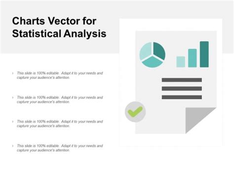 Charts Vector For Statistical Analysis Ppt Powerpoint Presentation