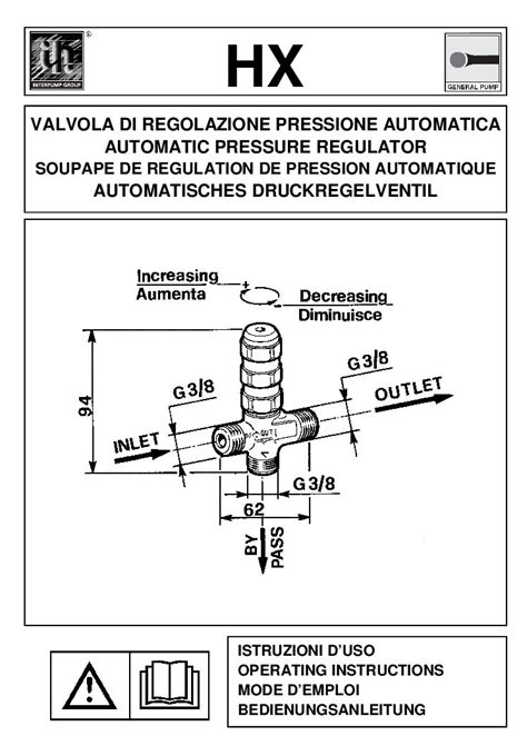 Interpump Hx Unloader Valve