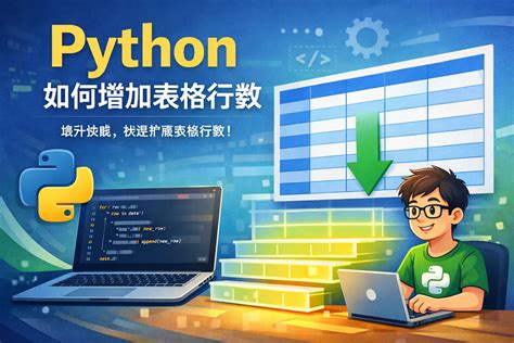 Python如何增加表格行数