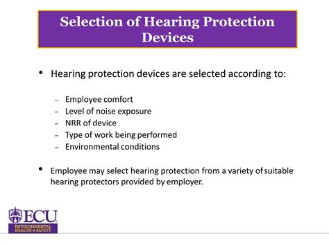 Occupational Hearing Conservation Training Pptx