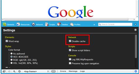 Disable Google Chrome Cache Developer ToolsPedro Rio