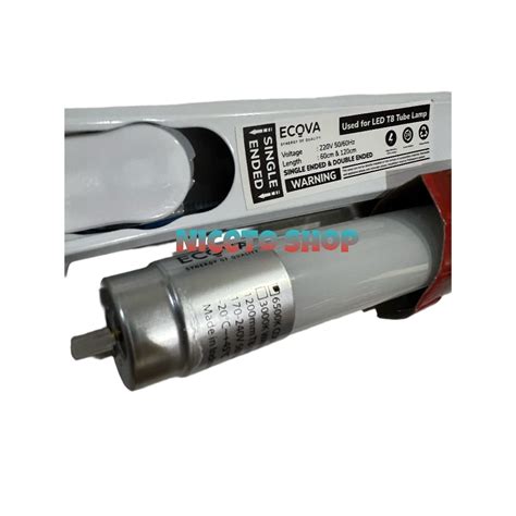 Jual Lampu TL LED SET W T Ecova Cool Day Light Putih Cm Shopee Indonesia