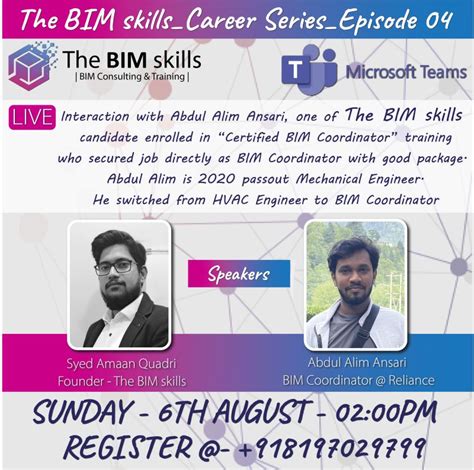 Syed Quadri On Linkedin Thebimskills Careerseries Bimcoordinator Engineering