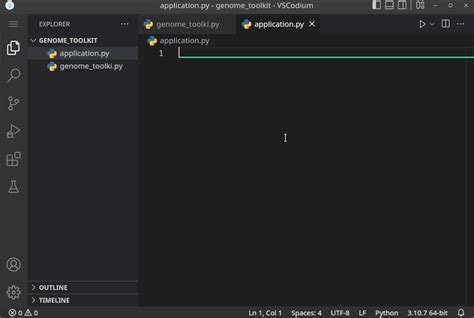 Genome Toolkit Part 1 Project Setup