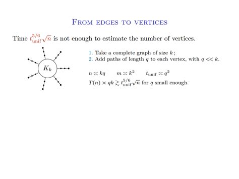 estimating graph parameters via random walks yuval peres presentations