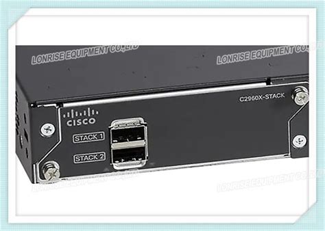 C2960x Stack Cisco Catalyst 2960 X Flexstack Plus Hot Swappable Stacking Module