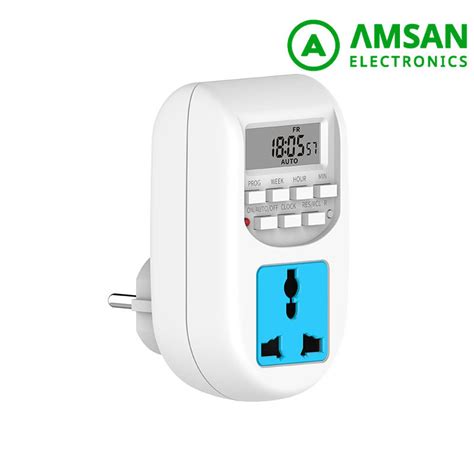 Jual Programmable Digital Timer Switch Weekly Stop Kontak Minggu 16 Program Shopee Indonesia