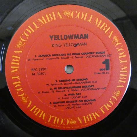 Yahooオークション 46047084 【us盤】yellowman King Yellowman