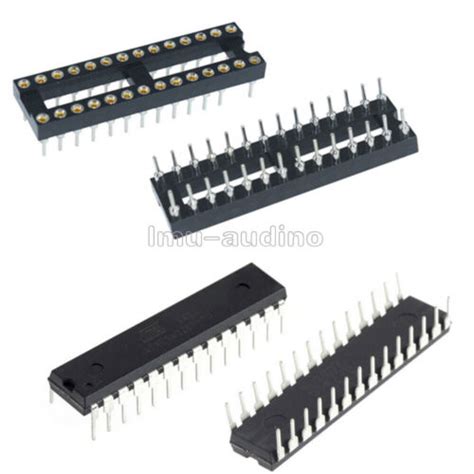 Atmega328p Dip28 Atmega328p Pu Ic 28pin Narrow Socket Ebay