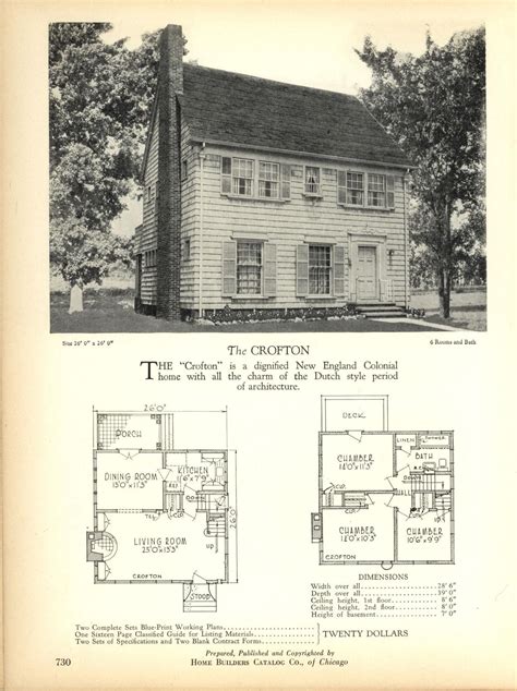 The Crofton Home Builders Catalog Plans Of All Types Of Small Homes