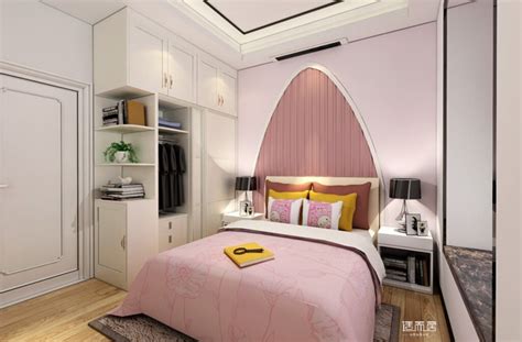 甜美粉嫩公主房装修效果图大全→maigoo图库