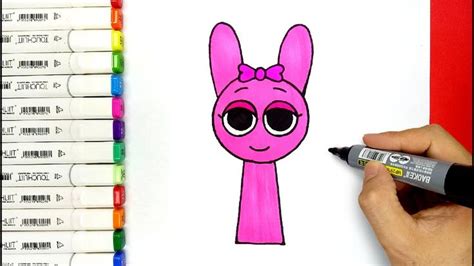 How To Draw Pinky In Incredibox Sprunki