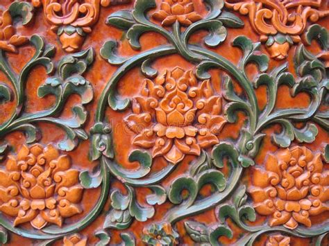 Mosaic Tile Maple Leaf Pattern Stock Image Image Of Architectural