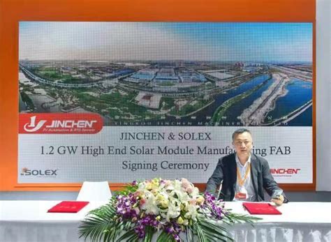 Solex Energy Limited And Jinchen Machinery Signs A Mou For 12 Gw Pv High
