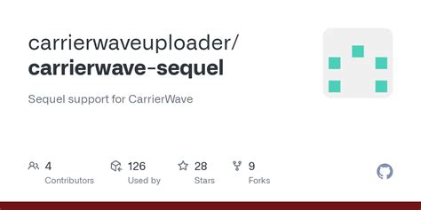 GitHub Carrierwaveuploader Carrierwave Sequel Sequel Support For CarrierWave