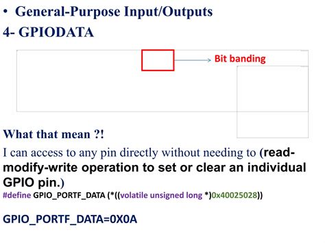 Gpio In Arm Cortex M4 Tiva C Pdf Computer Peripherals Computing