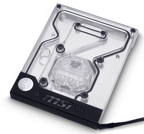 Ek Releases Rgb Monoblocks For Msi X Gaming Pro Carbon Techpowerup
