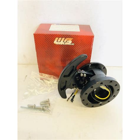 Works Bell Tilt Racing Wheel Quick Release Hub Kit Adapter Body Black