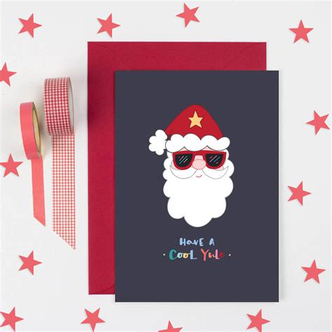 Secret Santa Christmas Card Pack By Jen Roffe