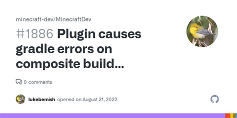plugin causes gradle errors on composite build projects with forgegradle · issue 1886