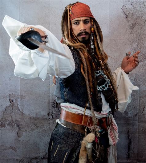 Costume Da Jack Sparrow Pirates Of The Caribbean Jack Sparrow Tri