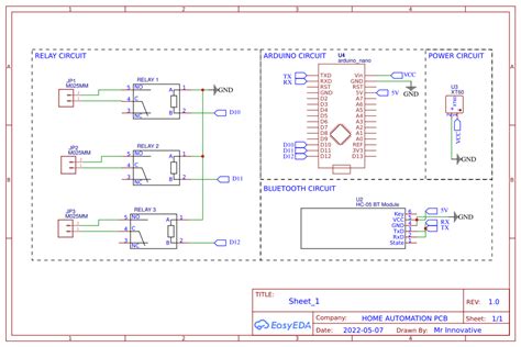 Home Automation PCB OSHWLab