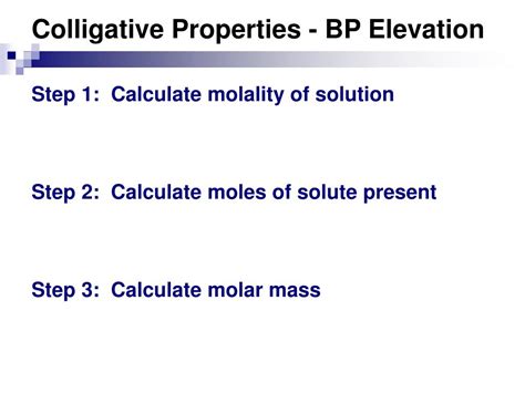 Ppt Colligative Properties Powerpoint Presentation Free Download