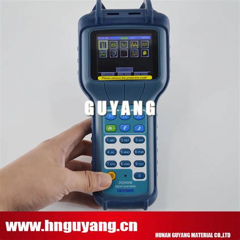 2 8 Inch TFT LCD TV CATV QAM Modulation Meter 1GHz Deviser DS2400B Signal Level Meter CATV QAM