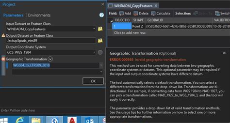 Custom Geographic Transformation Logic Esri Community