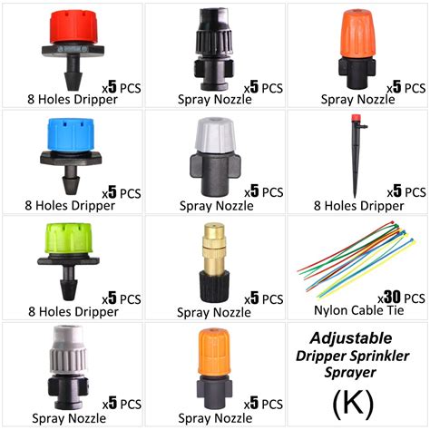 20m Garden Shower Drip Irrigation Sprayer System W Vicedeal