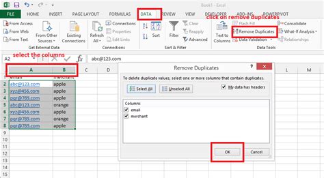 Excel Delete Duplicate Occurrences Based On Columna And Columnb Values Stack Overflow