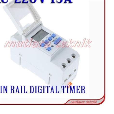 Jual Digital Programmable Timer Switch Din Rail Model Mcb Shopee Indonesia
