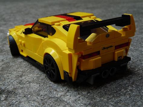 Lego Moc 182585 76901 Toyota Gr Supra Mod By N Legogarage Rebrickable