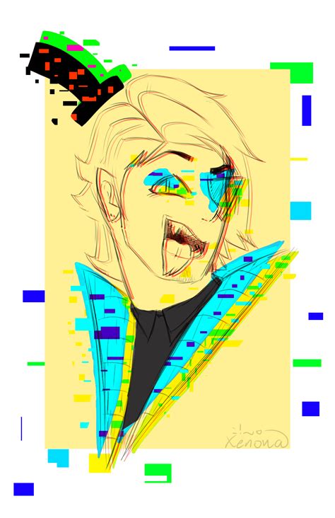 Bill Cipher Glitch By Antlerlantern On Deviantart