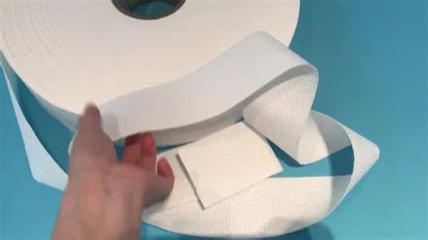 Sanitary Pad Sap Fluff Pulp Paper Airlaid Paper Sheet Absorbent Core