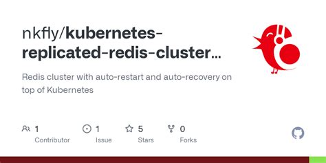 Github Nkfly Kubernetes Replicated Redis Cluster Auto Restart Redis Cluster With Auto Restart