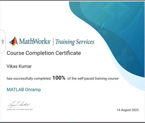 Vikash Kumar On Linkedin I Have Completed Matlab Onramp Practice Writing Code In This Course
