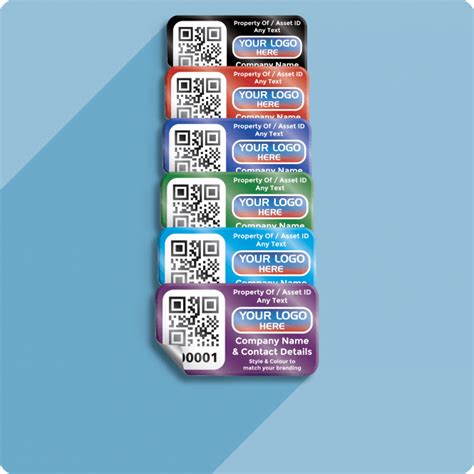 Asset Tags Custom Asset Stickers