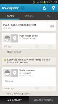 Android Foursquare Display Stack Overflow