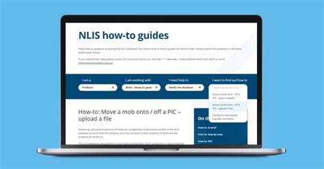 Nlis How To Guides Integrity Systems