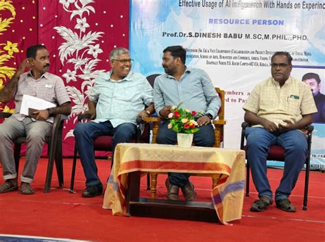 Aiinresearch Fdp Academicexcellence Artificialintelligence Highereducation Dr S Dinesh