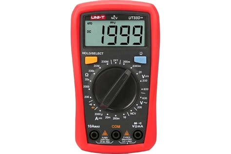 Портативный мультиметр Uni T Ut33d 13 0058 в наличие купить в розницу и оптом в Uni Trend Group