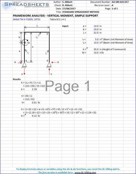 Simple Beam Analysis Acetoskate