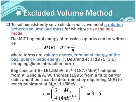 Ppt Clustered Quark Model Calculation Of Strange Quark Matter Powerpoint Presentation Id5190209