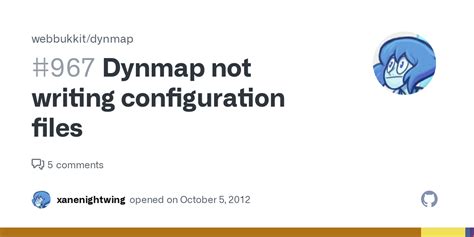 dynmap not writing configuration files · issue 967 · webbukkit dynmap · github