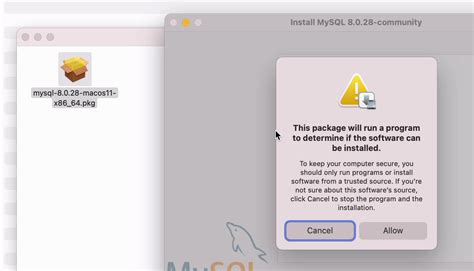 How To Install MySQL On Mac Using A DMG File Database Star Home