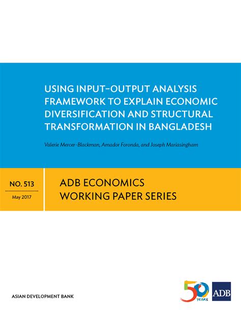 Using Inputoutput Analysis Framework To Explain Economic
